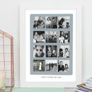 photo memories print by little pieces | notonthehighstreet.com
