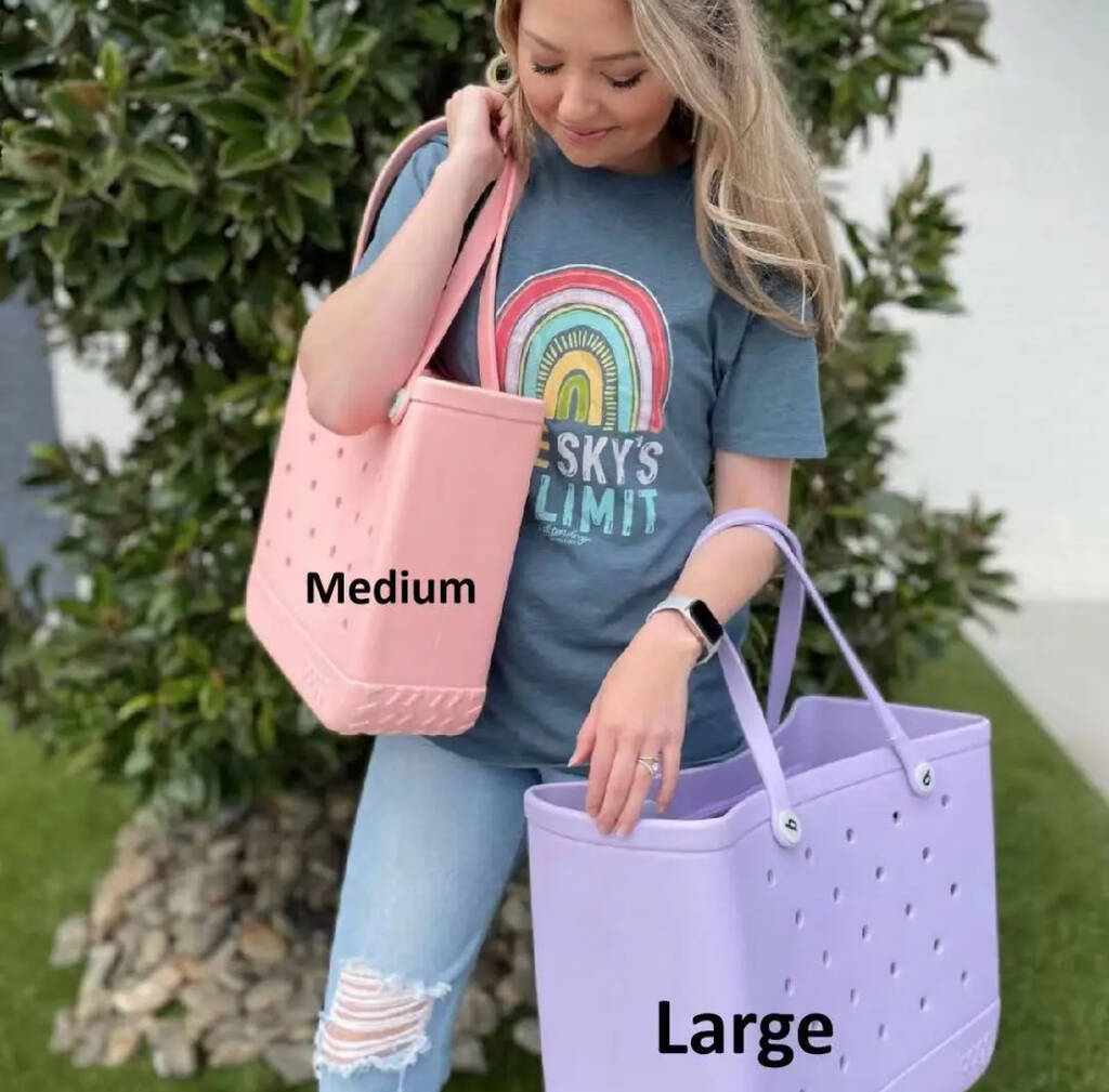 Summer Sale! Trendy Croc Style Bogg Bag, Holiday/Travel/Beach By Rowan ...