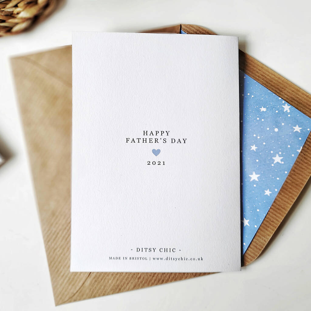 Personalised Father's Day Photo Card By ditsy chic | notonthehighstreet.com