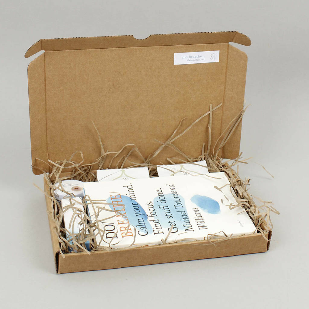 Letterbox Friendly 'and Breathe…' Natural Gift Set By Green Tulip ...