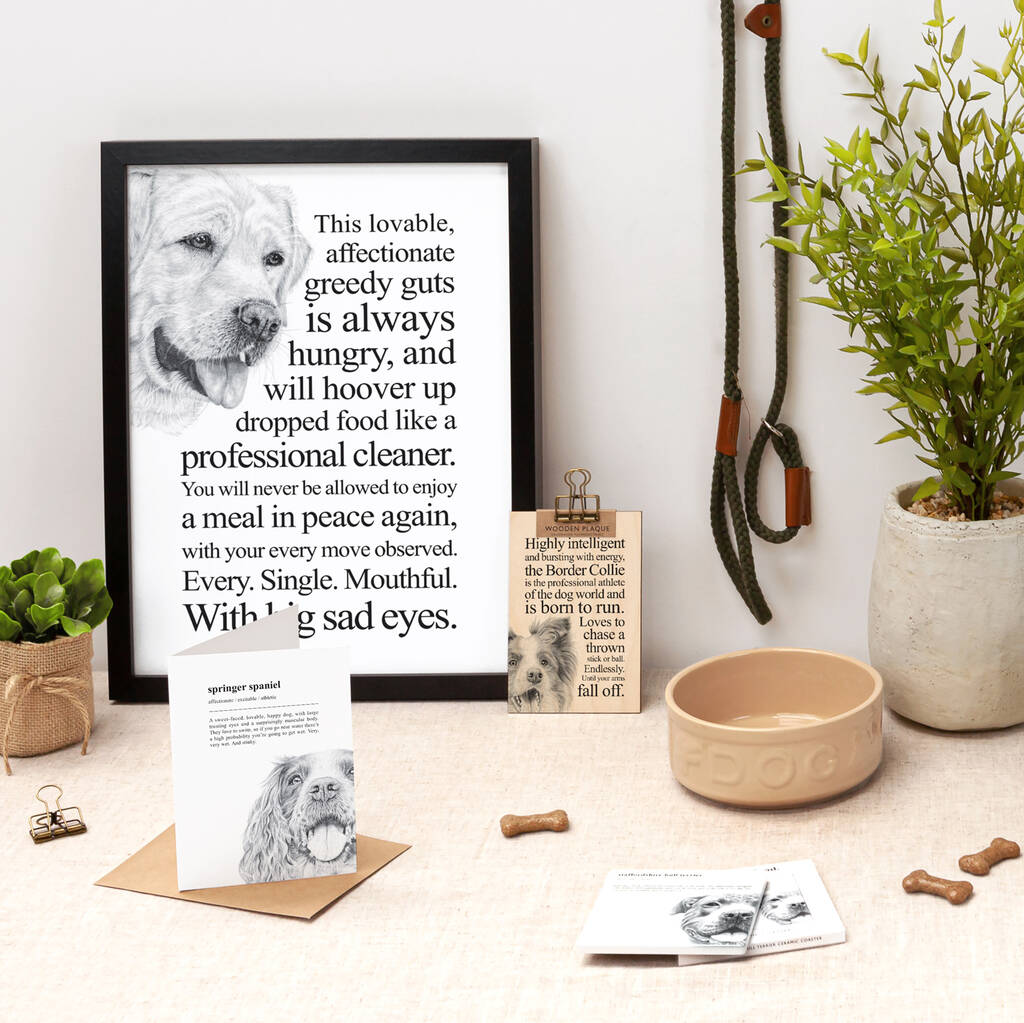 Golden Retriever Funny Dog Breed Notebook By Coulson Macleod ...