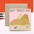 Woodland Otter Mother's Day Card By Laura Crow | notonthehighstreet.com