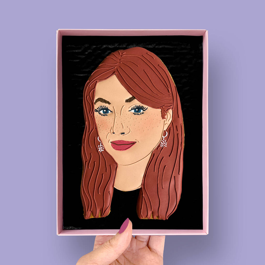 Custom Face Cookie By Baked by Steph | notonthehighstreet.com