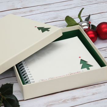 family christmas memory book by two little boys | notonthehighstreet.com