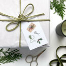 ‘All Wrapped Up’ Christmas Gift Tag Set By Love One Another Paper Co ...