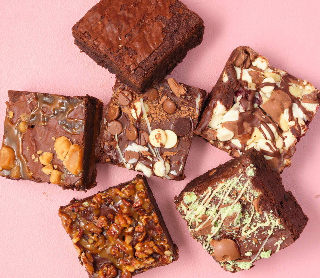 Gluten Free Brownie Box By Lola's Cupcakes | notonthehighstreet.com