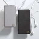 personalised leather flip phone case by koko blossom ...