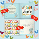 'welcome To Your World' Personalised New Baby Book By From Lucy ...