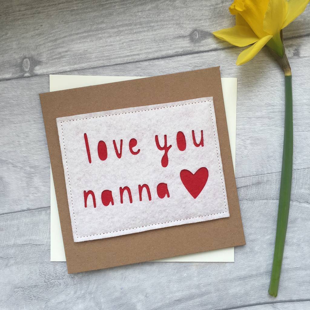 'love you mum/mama/mummy' birthday card by alphabet bespoke creations ...