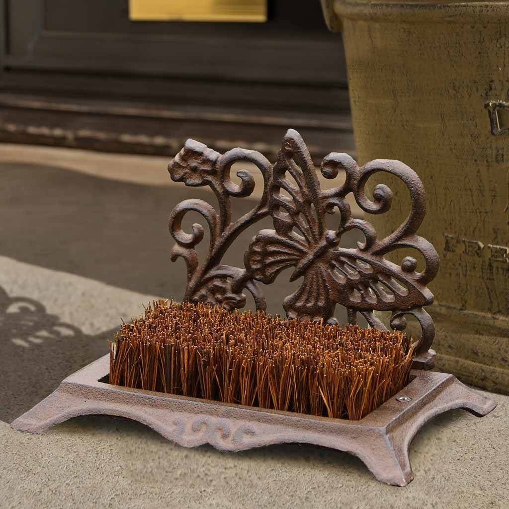 Garden Cast Iron Boot Brush By Dibor | notonthehighstreet.com