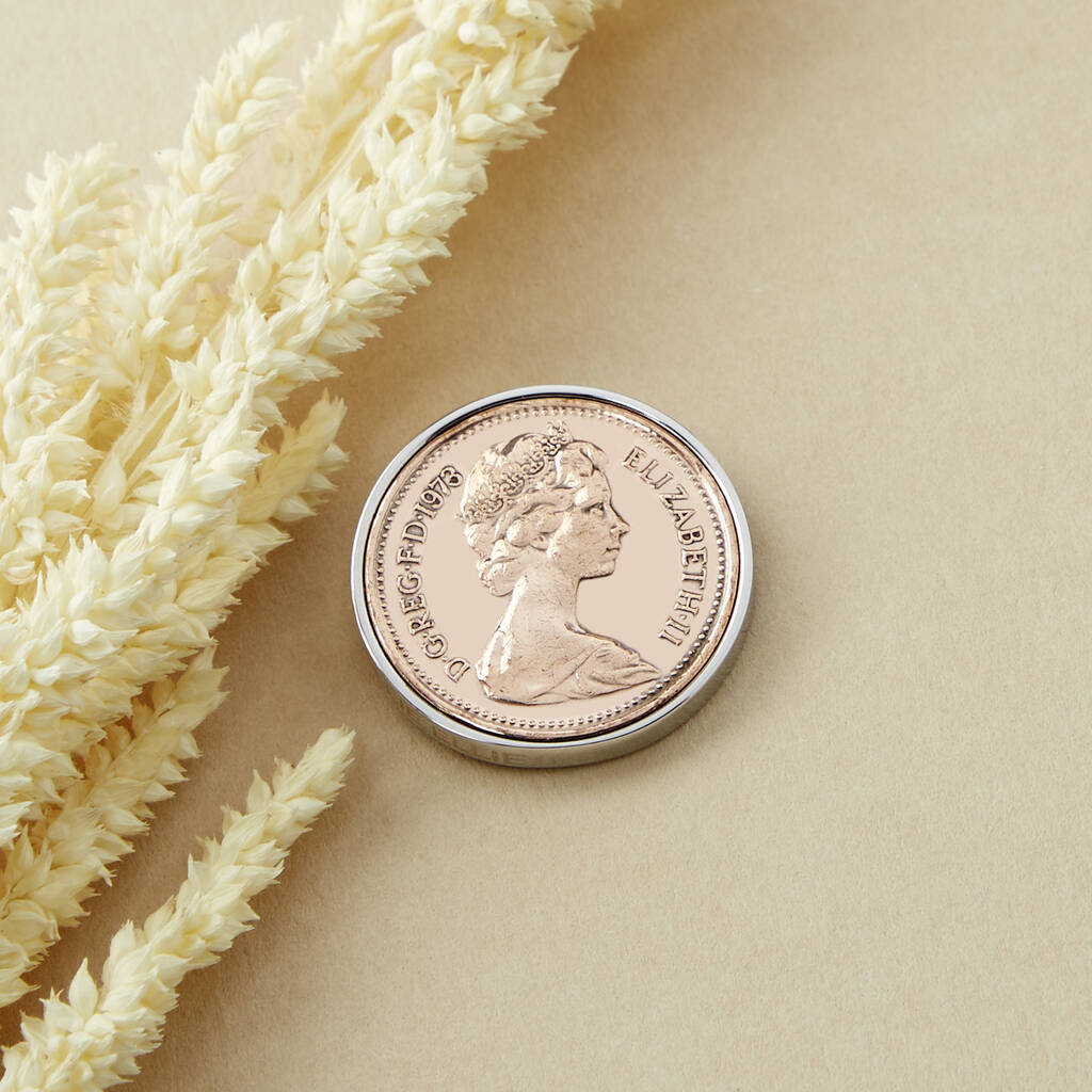 50th Birthday Penny Coin Keepsake Coin Token By Ellie Ellie ...
