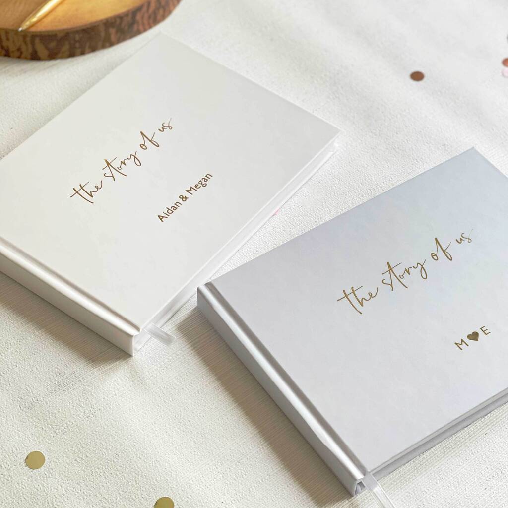 Personalised Couples Memory Book, Hardback By AIM Studio Co ...