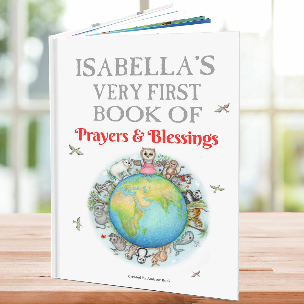 my first book of prayers and blessings personalised by my magic name ...