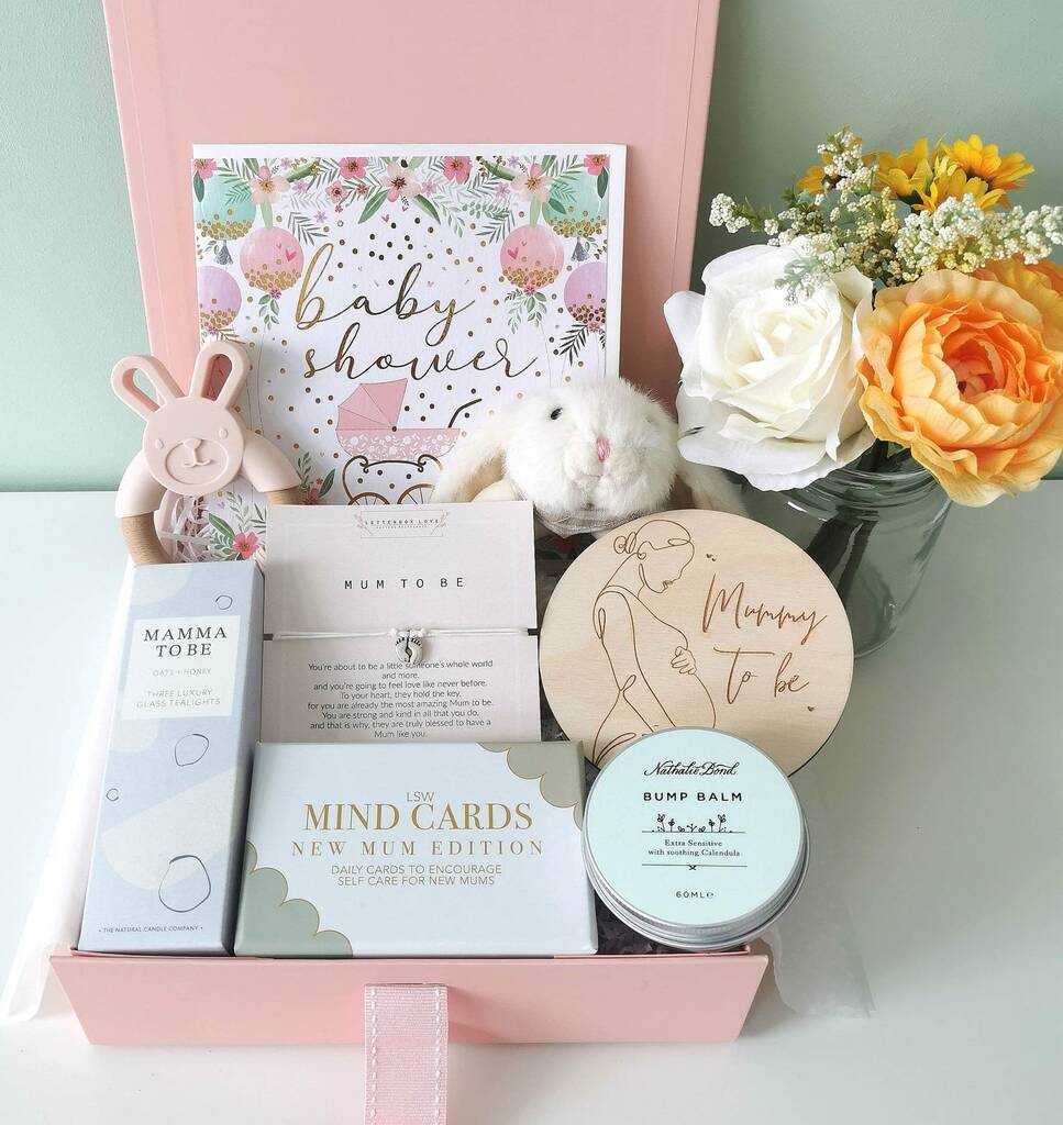 Mum To Be Baby Shower Gift Set For A Baby Girl By Beatrice & Barley ...