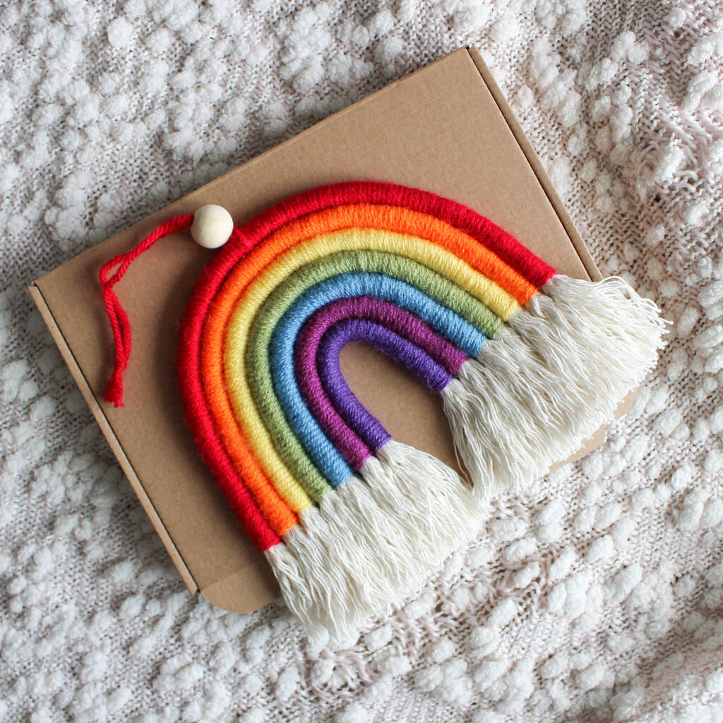 Classic Rainbow Macrame Craft Kit By Making Things Happen ...