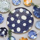 Cosmic Ceramic Platter By Rose Nisbet Ceramics And Textiles ...