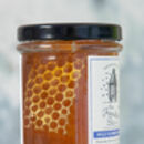 Wild Flower Honey With Honeycomb, Two Jars By Travelling Bee Company ...