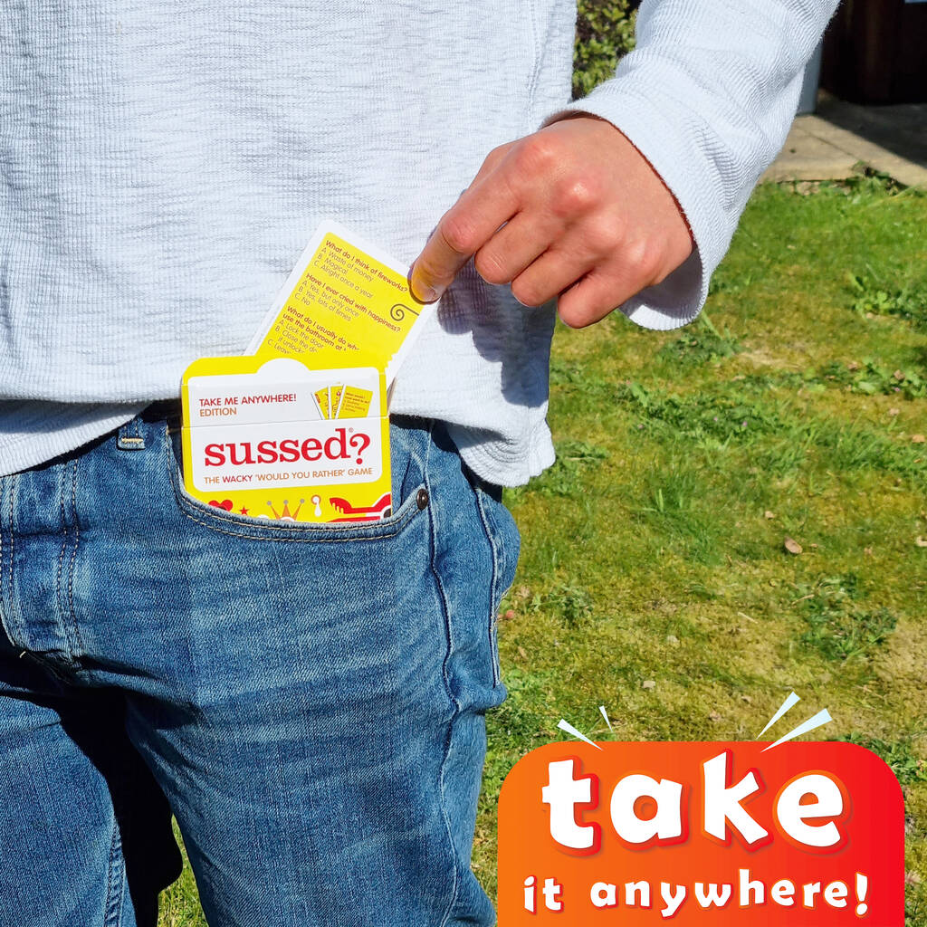 Sussed: Hello Yellow Edition By Games to Get | notonthehighstreet.com