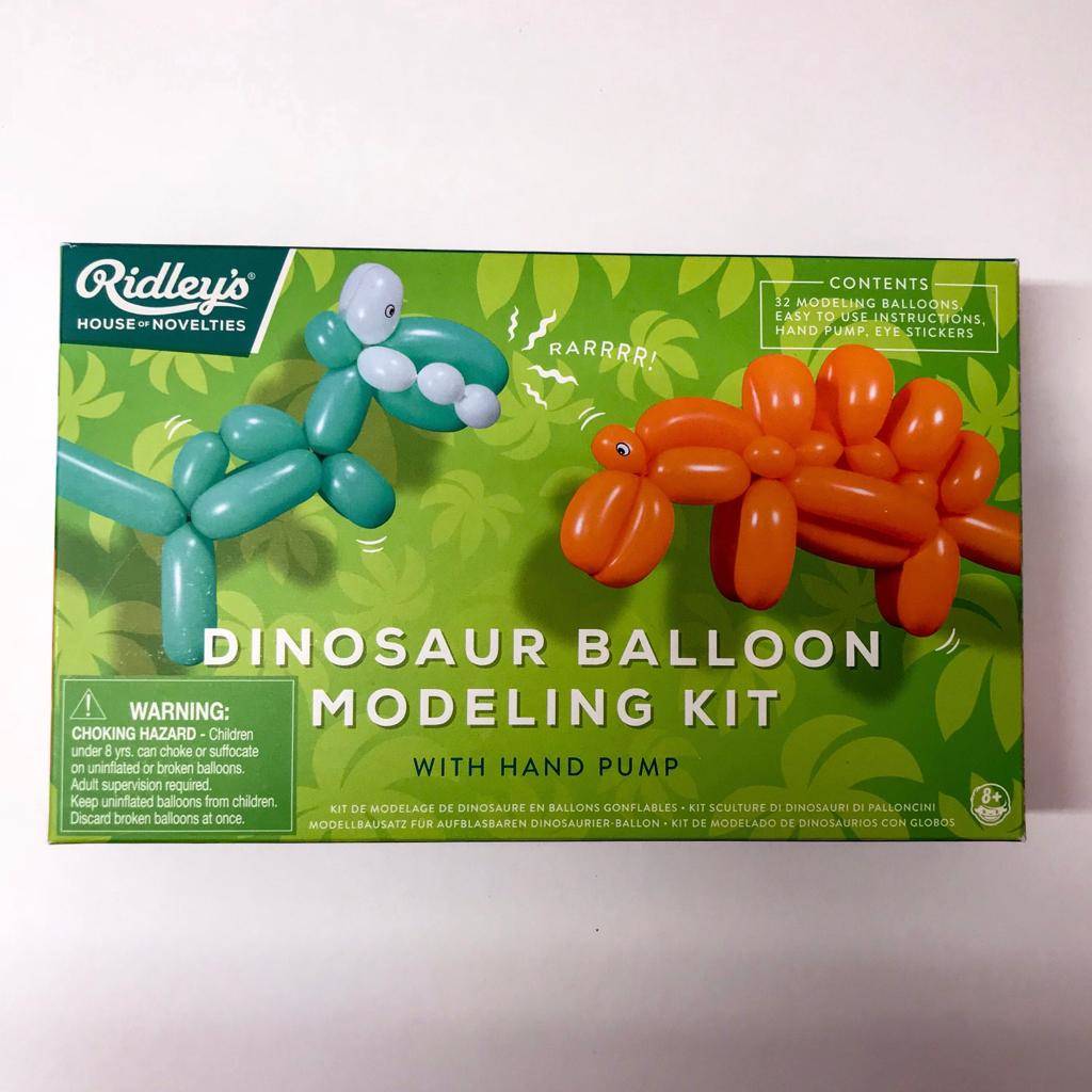 Dinosaur Balloon Modeling Kit By Nest | notonthehighstreet.com