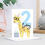 Two Today Birthday Card By Sadler Jones | notonthehighstreet.com