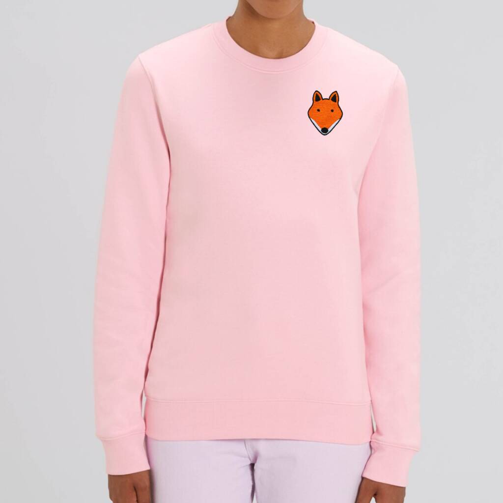 Unisex Adults Eco Friendly Fox Sweatshirt By Tommy & Lottie ...