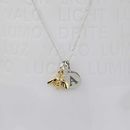 Personalised Miniature Gold Bee Necklace By Nest | notonthehighstreet.com