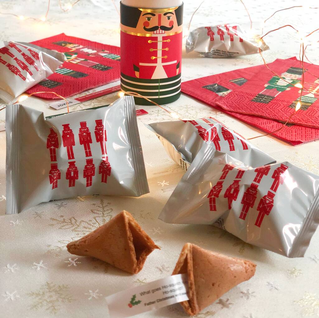 Christmas Fortune Cookies By Bunting & Barrow | notonthehighstreet.com
