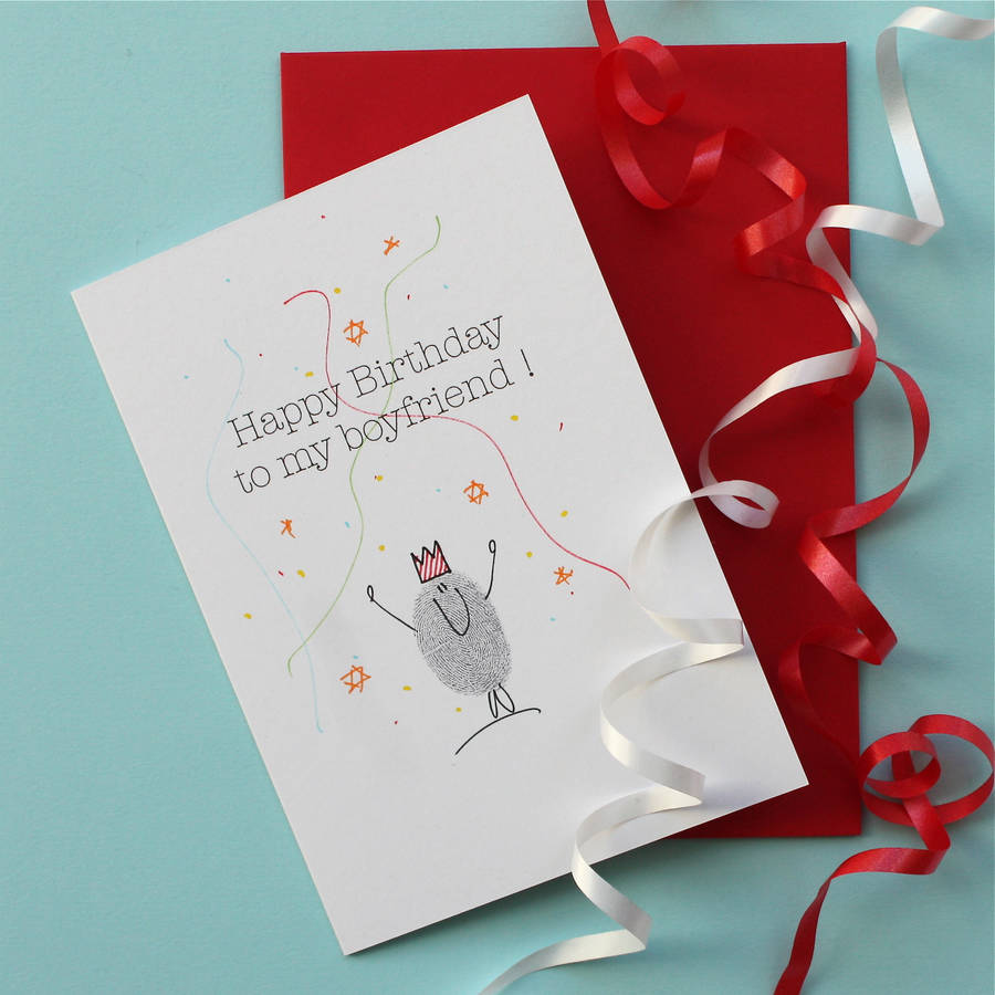Boyfriend Birthday Card By Adam Regester Design Notonthehighstreet