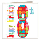 Sparkly 8th Birthday Card By Kali Stileman Publishing ...