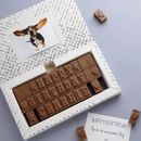 personalised chocolate by morse toad | notonthehighstreet.com