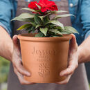 Personalised Childrens First Flower Pot By Letterfest ...
