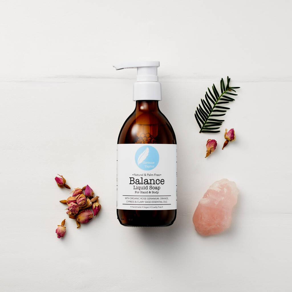 Balance Vegan Organic Liquid Soap By Corinne Taylor ...