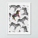 Stand Out In The Crowd Zebra Print By Hendog Designs ...