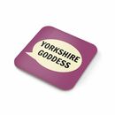 Yorkshire Lass Coaster By Dialectable | notonthehighstreet.com