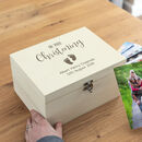 Personalised On Your Christening Keepsake Box Gift By Mirrorin ...