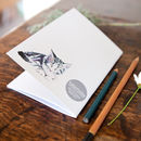 Inky Kitten Notebook By Kate Moby | notonthehighstreet.com