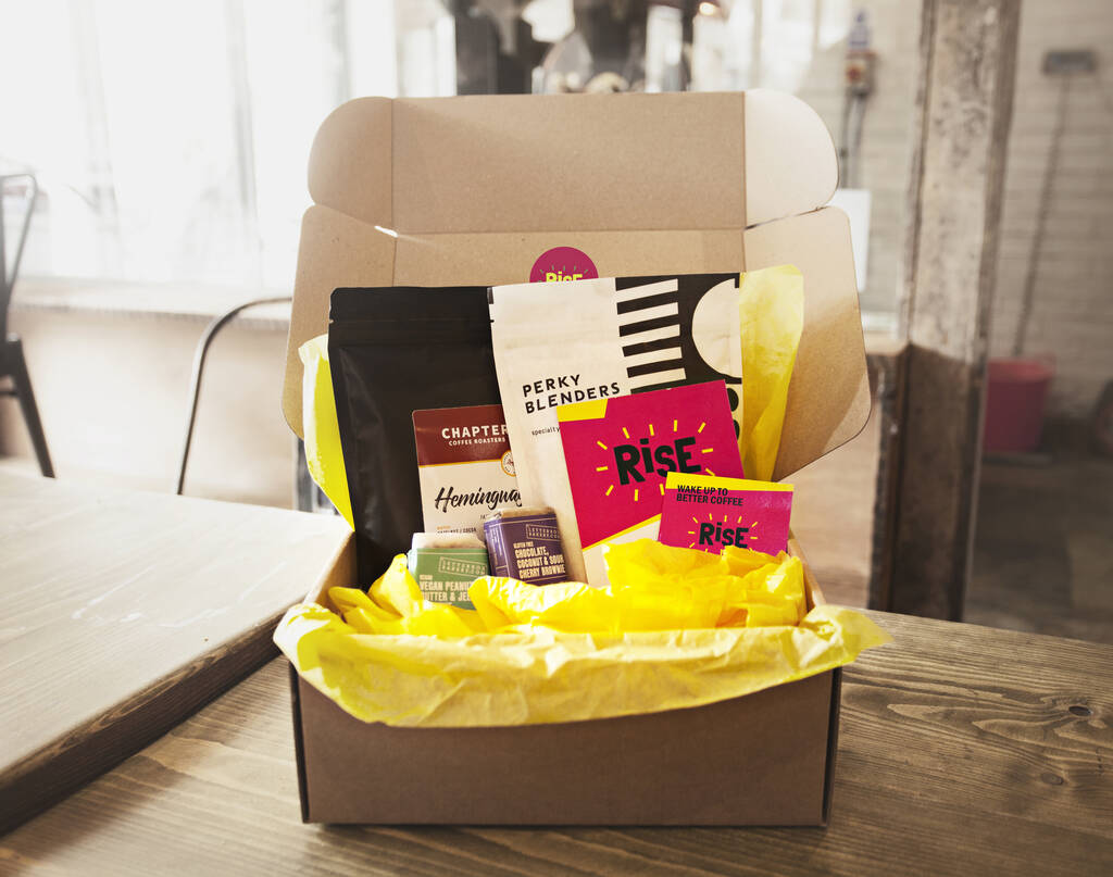 Gourmet Coffee Subscription Box | Three Months By Rise Coffee Box ...
