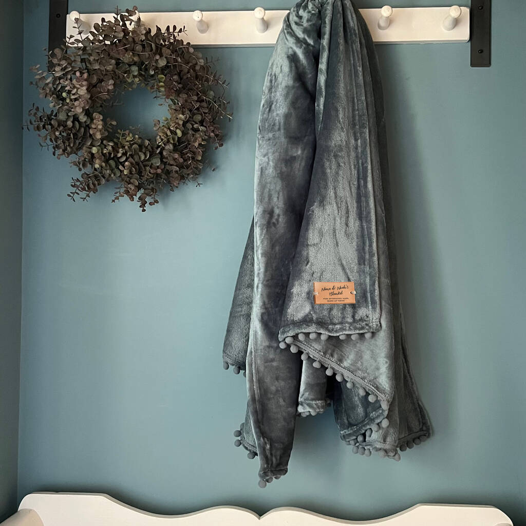 Personalised Mummy And Me Snuggle Blanket By Delightful Living ...