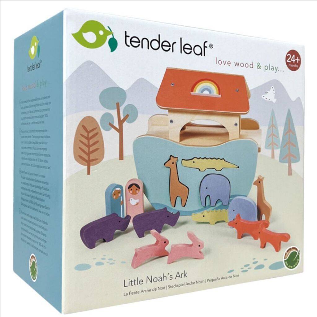 Wooden Noah's Ark Shape Sorter By Crafts4Kids | notonthehighstreet.com