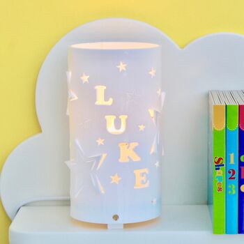 Personalised Mixed Stars Night Light By Kirsty Shaw ...