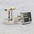 concorde sterling silver cufflinks by hepburn & hughes ...