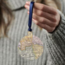 Personalised Wooden Heart Map Decoration By Posh Totty Designs Creates ...