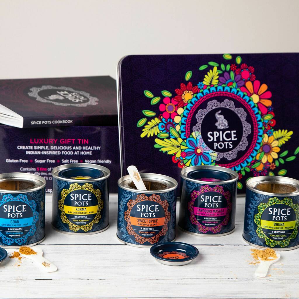 Happy Birthday Gift For Spice Lovers By Spice Pots | notonthehighstreet.com