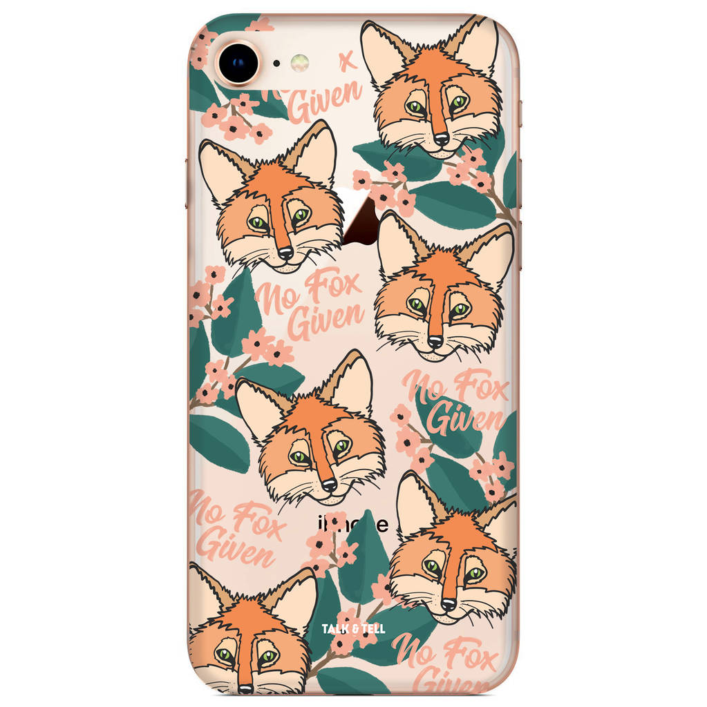 Fox Phone Case For I Phone By Talk & Tell | notonthehighstreet.com