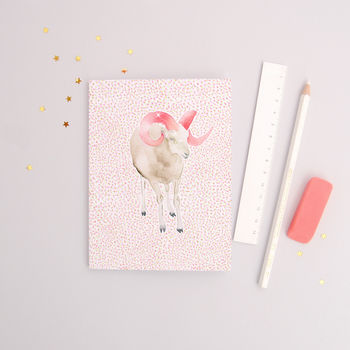 The Ram Aries Zodiac Recycled Paper Notebook By Blank Inside ...