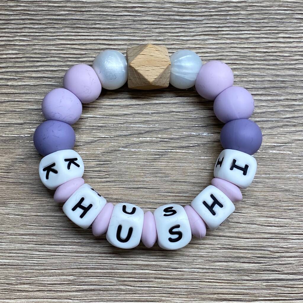 Personalised Colourful Teether By Lily & Posie | notonthehighstreet.com