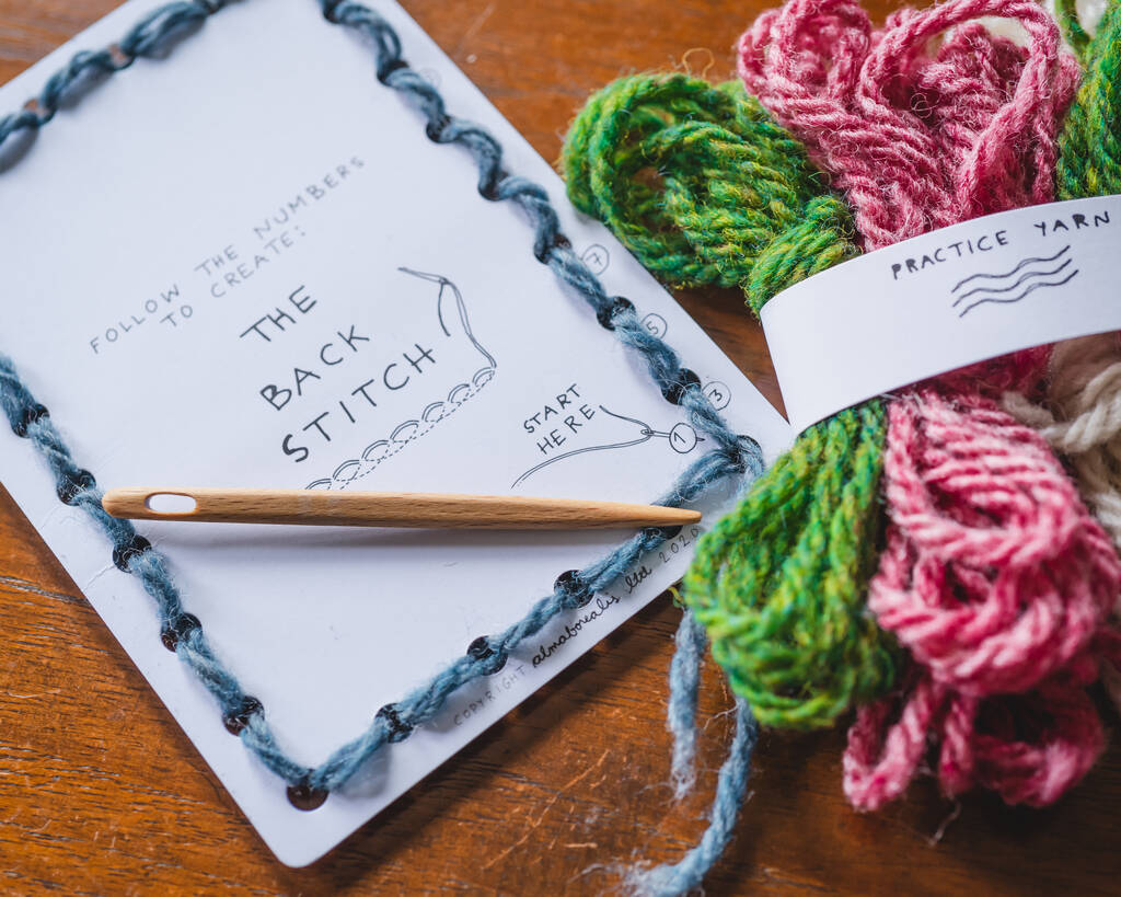 Learn To Stitch Kit By Almaborealis