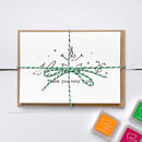 Fingerprint Minibeasts Thank You Card Making Kit By Festive ...