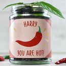 Personalised Hot Chilli Jar By Be Ecycle | notonthehighstreet.com
