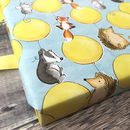 Fox And Friends Birthday Wrapping Paper By Alexia Claire ...